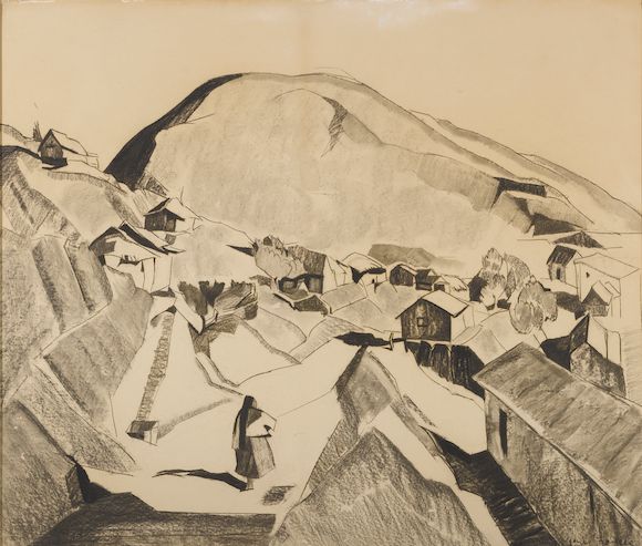 Bonhams : Gene Frances Baker McComas (American, 1886-1982) View of a ...