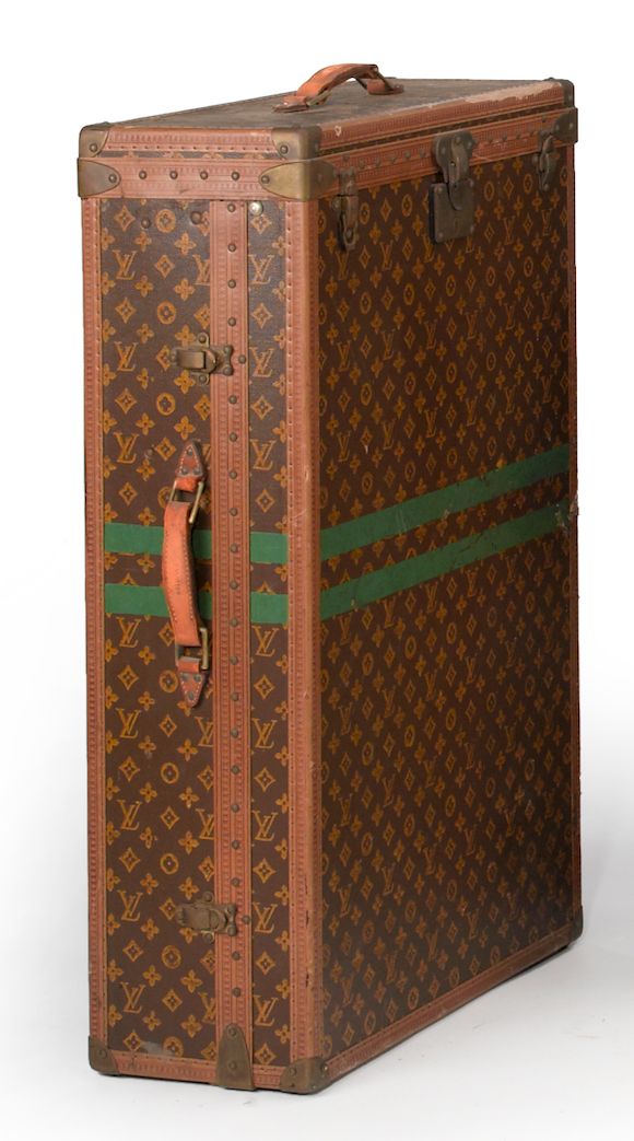 Bonhams : A Louis Vuitton monogram canvas wardrobe trunk monogrammed F ...