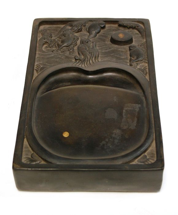 Bonhams : A Chinese inkstone 19th/20th Century