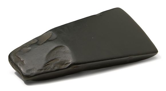 Bonhams : Large Canoe Building Basalt Adze, Hawaiian Islands