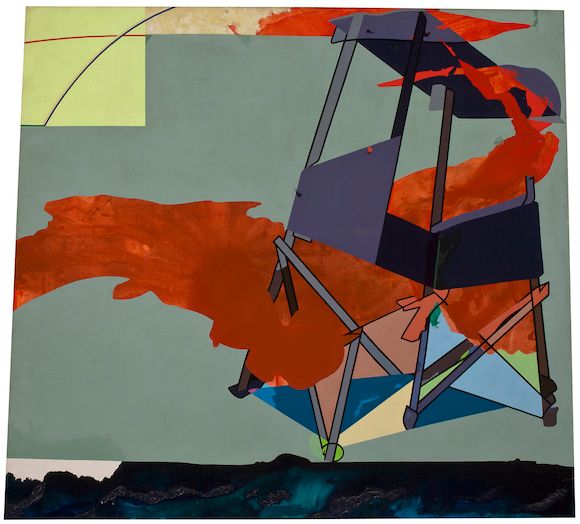 Bonhams : Hervé Télémaque (born 1937) Untitled, 1990 left panel 51 3/16 ...