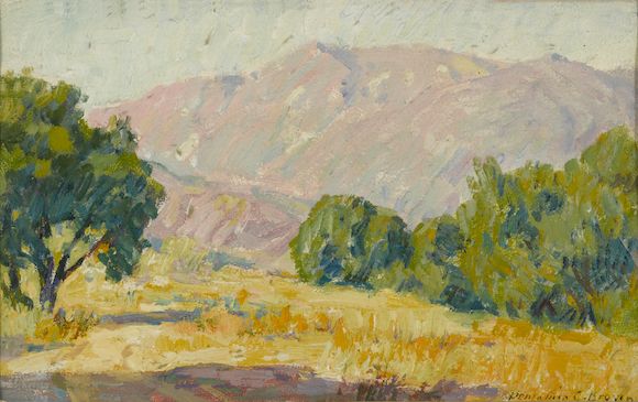 Bonhams : Benjamin Chambers Brown (American, 1865-1942) Meadow and ...