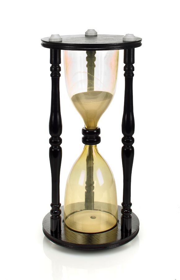 Bonhams : An oversized hourglass Modern, 20th century 24 in. (61 cm ...