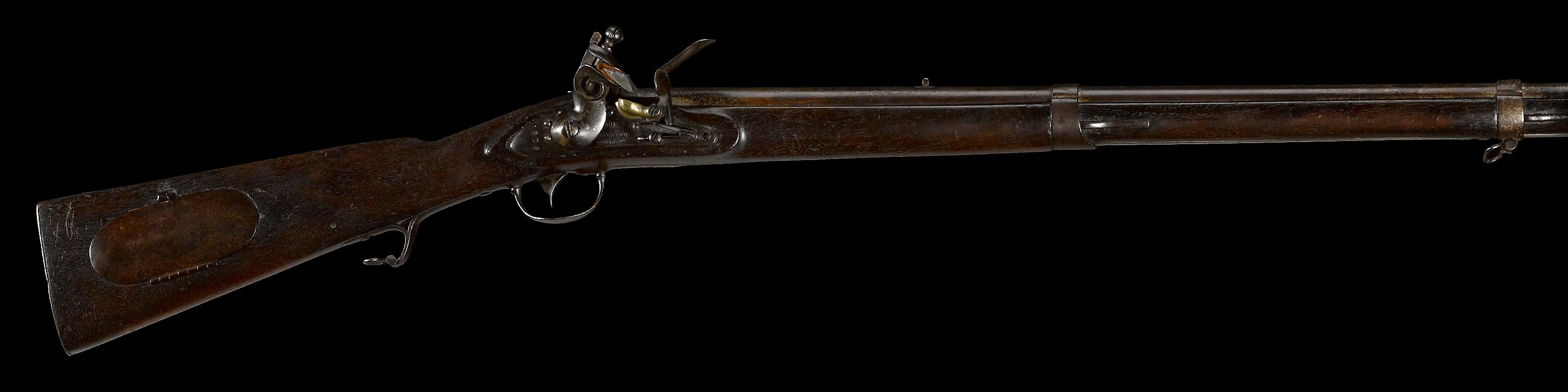 A U.S. Model 1817 flintlock common rifle by Henry Deringer dated 1829 ...