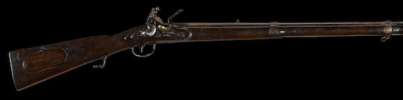 Bonhams : A U.S. Model 1817 flintlock common rifle by Henry Deringer