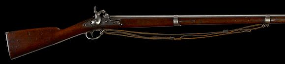 Bonhams : A scarce U.S. Model 1851 Springfield percussion cadet musket