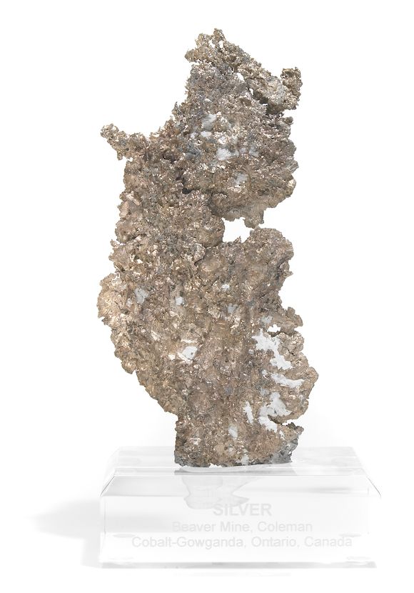 Bonhams : A native silver specimen