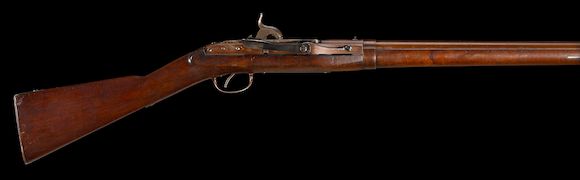 Bonhams : A U.S. Model 1843 Hall-North breechloading percussion carbine