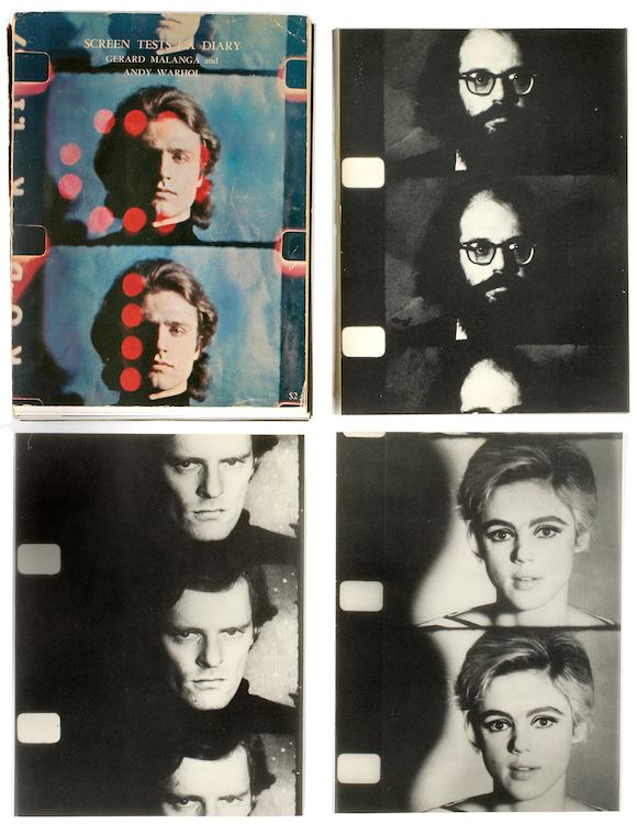 Bonhams : Warhol, Andy, and Gerald Malanga. Screen Tests / A Diary. New ...