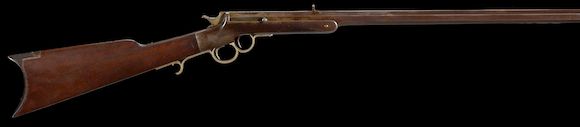 Bonhams : A Frank Wesson two-trigger rifle