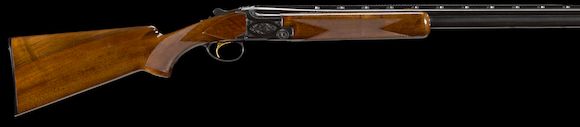 Bonhams : A .410 gauge Belgian Browning Grade I superposed boxlock shotgun