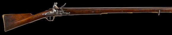 Bonhams : A British Short Land Pattern flintlock volunteer's musket ...