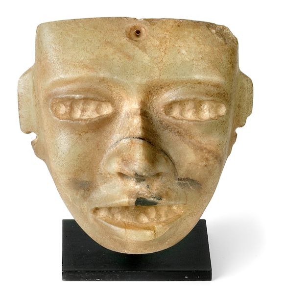 Bonhams : Teotihuacan Stone Mask, Classic, ca. A.D. 450-6503500