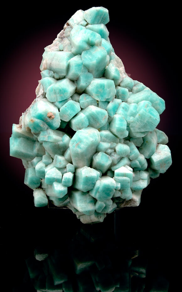 Bonhams : Microcline Feldspar var. Amazonite
