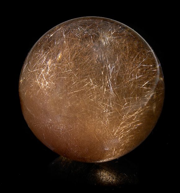 Bonhams : Star Rutilated Quartz Sphere