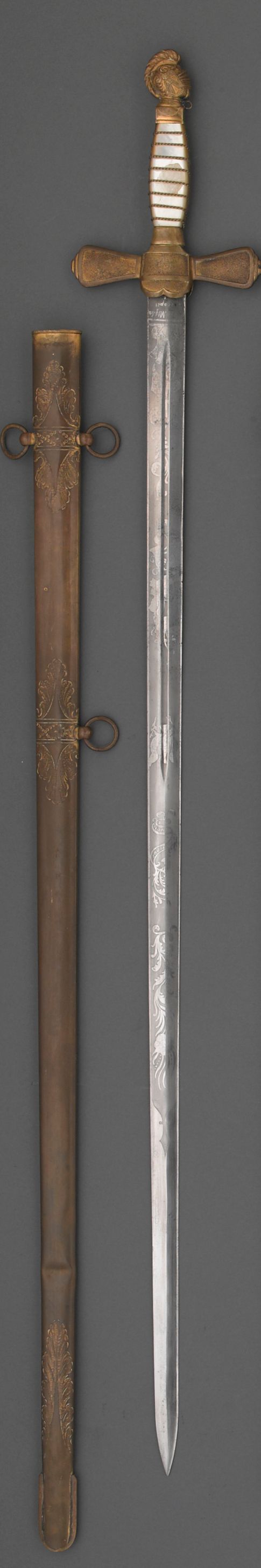 Bonhams : A militia officer's sword by Ames Mfg. Co.