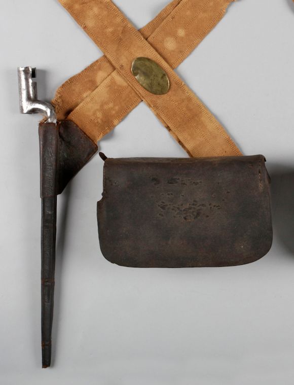 Bonhams : A rare early Federal period set of militia infantry accoutrements