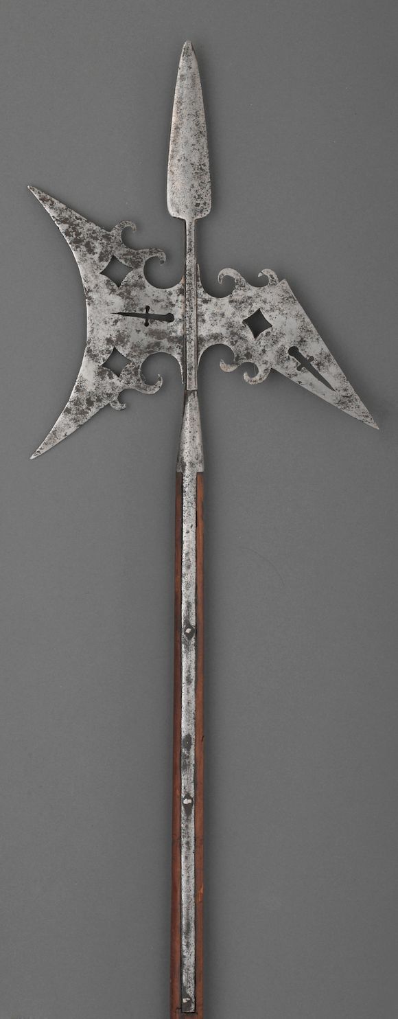 Bonhams : A colonial American halberd