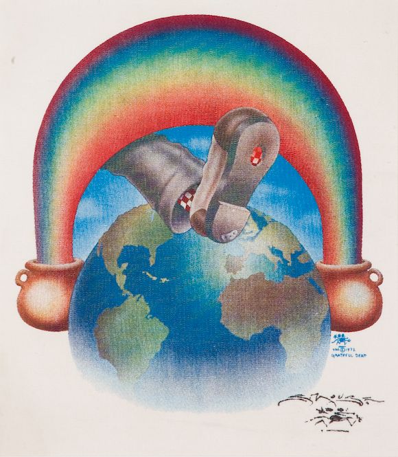 Bonhams : Album art by Kelley Mouse Studios for the Grateful Dead, 1972