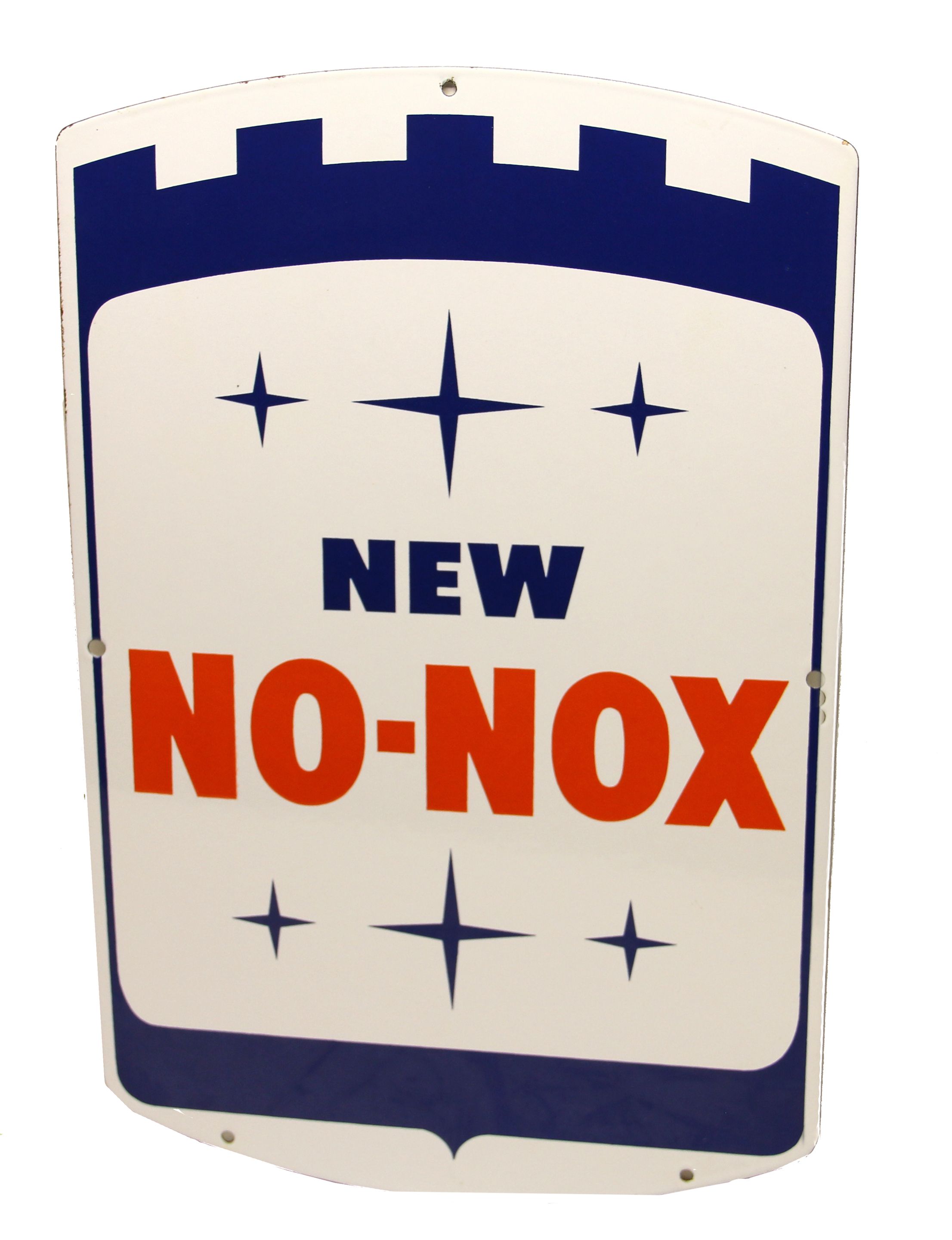 Bonhams Cars : A new old stock "New No-Nox' gas pump plate,