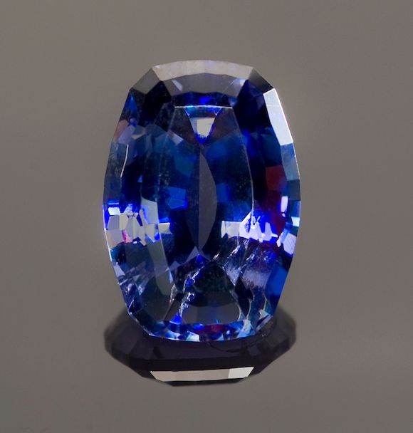 Bonhams : Rare Large Benitoite--An Exceptional California Gemstone