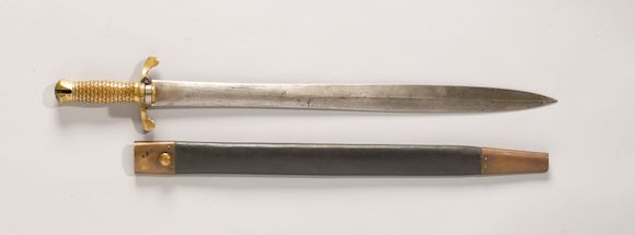 Bonhams : A sword bayonet for the U.S. Model 1847 Sappers & Miners ...