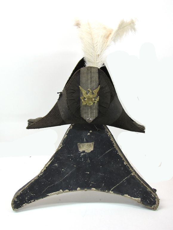 Bonhams : An American officer's chapeau de bras by Horstmann & Sons ...