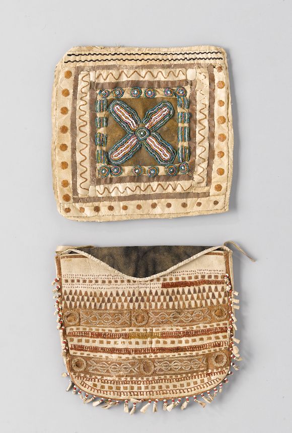 Bonhams : Two Eskimo applique items