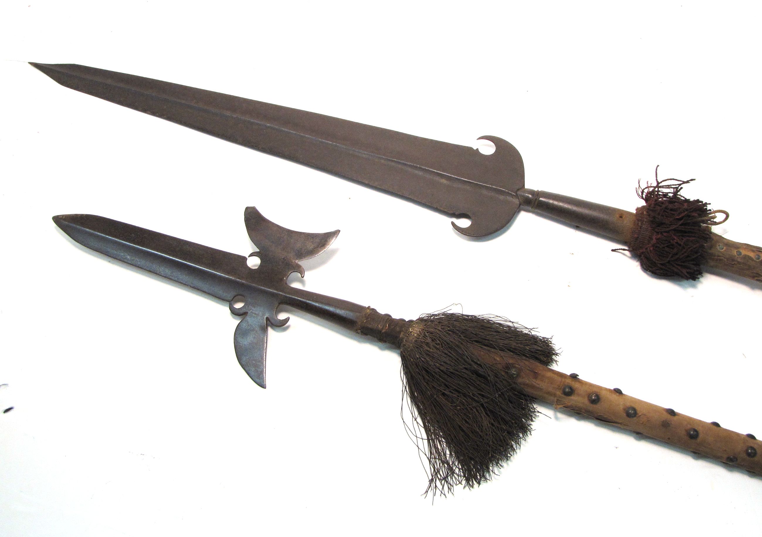 Bonhams : A lot of two polearms in 17th century style