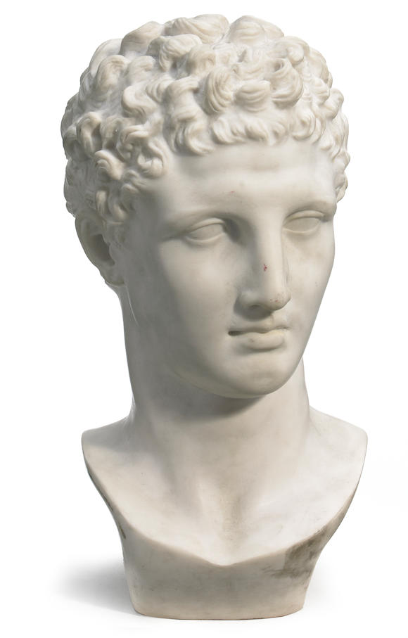 Bonhams An Italian Carved Marble Bust 20th Century