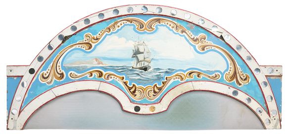 Bonhams : A painted wood carousel cresting, C.W. Parker Leavenworth ...