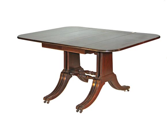 Bonhams : A mahogany Duncan Fife table circa 1960