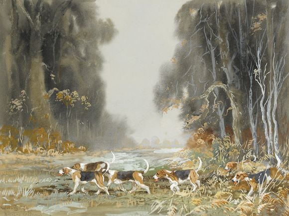 Bonhams : Reuben Ward Binks (British, 1880-1950) Casting Themselves 11 ...