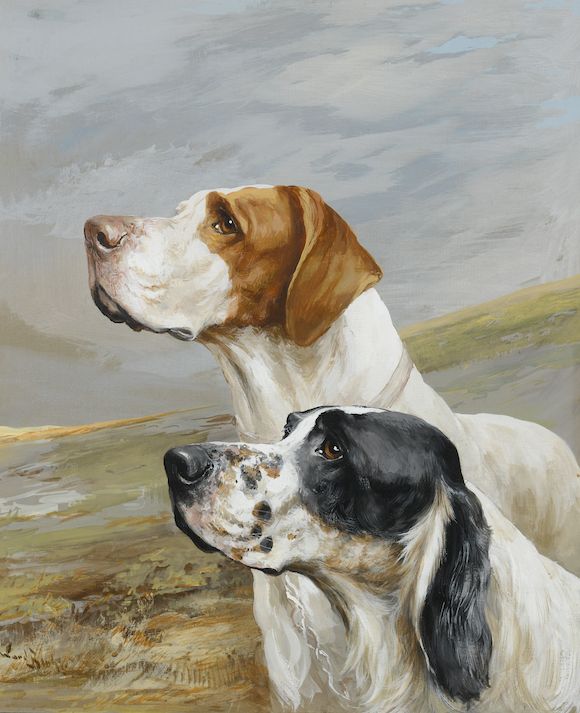 Bonhams : Reuben Ward Binks (British, 1880-1950) English Setter and ...