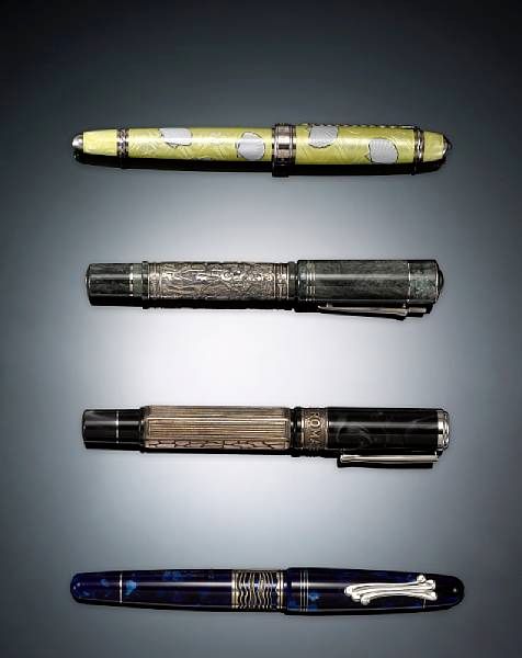 Bonhams : DAVID OSCARSON Seaside Collection Limited Edition Fountain Pen
