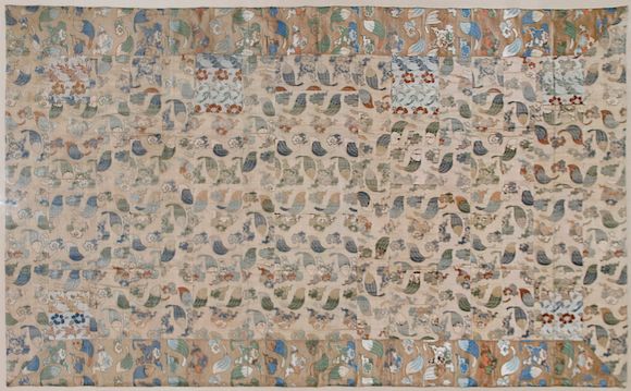 Bonhams : A Japanese kesai panel, 18th Century