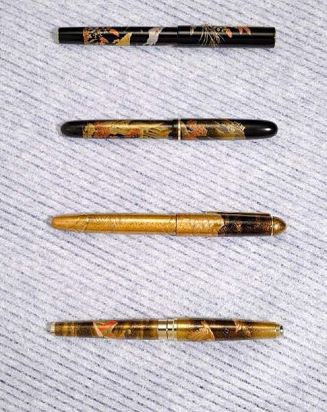 Bonhams : PILOT: Pig Maki-e Fountain Pen