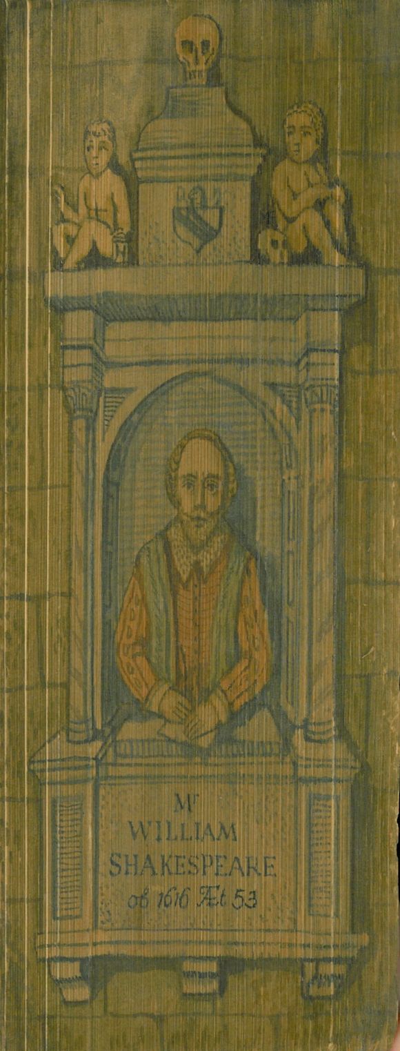 Bonhams : FORE-EDGE PAINTINGS—SHAKESPEARE. SHAKESPEARE, WILLIAM. The ...