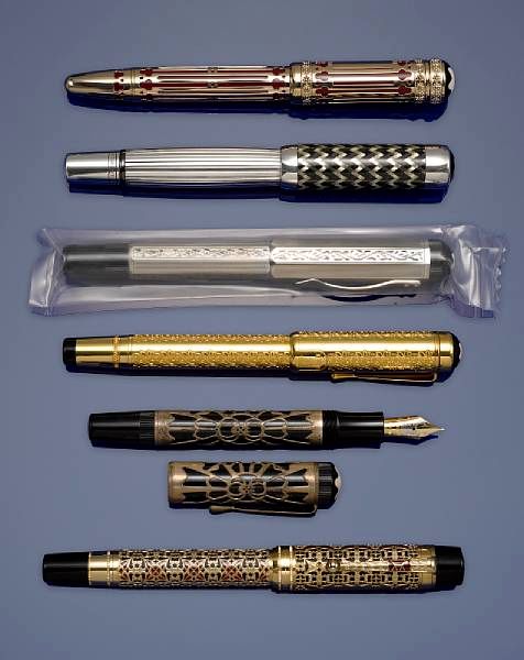 Bonhams : MONTBLANC: J.P. Morgan Limited Edition Patron of the Arts ...