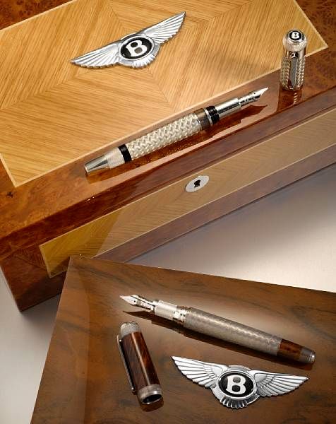 Bonhams : TIBALDI: Bentley Mulsanne Burr Oak Sterling Silver Limited ...
