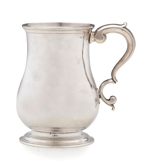 Bonhams : An American silver cann Samuel Minott, Boston, circe 1780