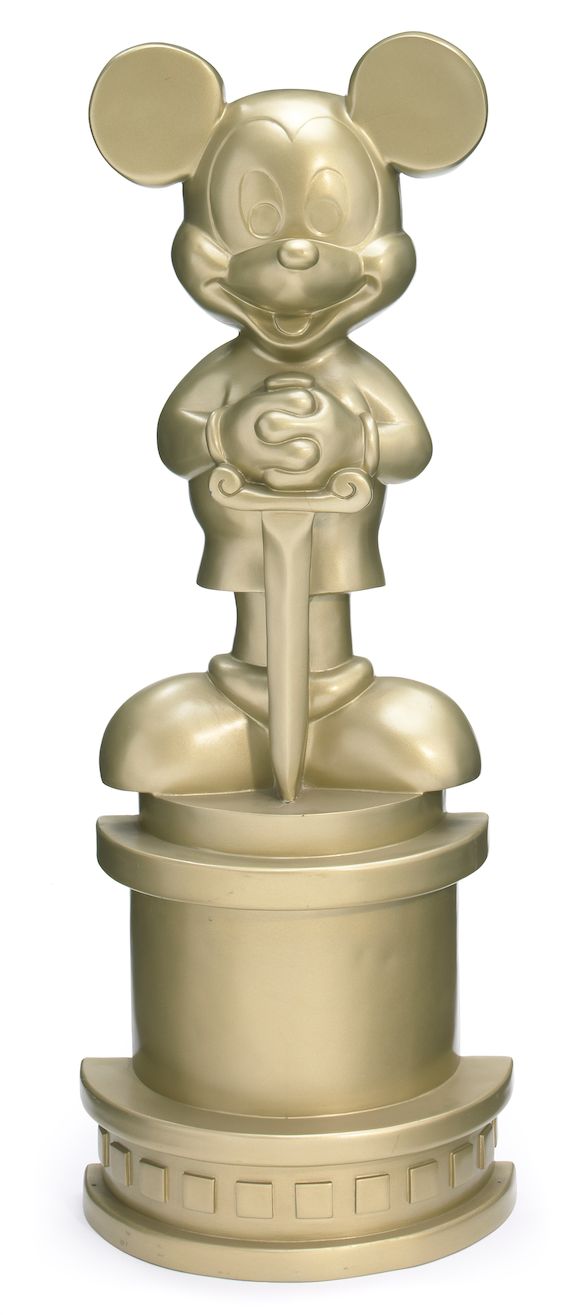 Bonhams : Large Mickey Mouse Oscar statue