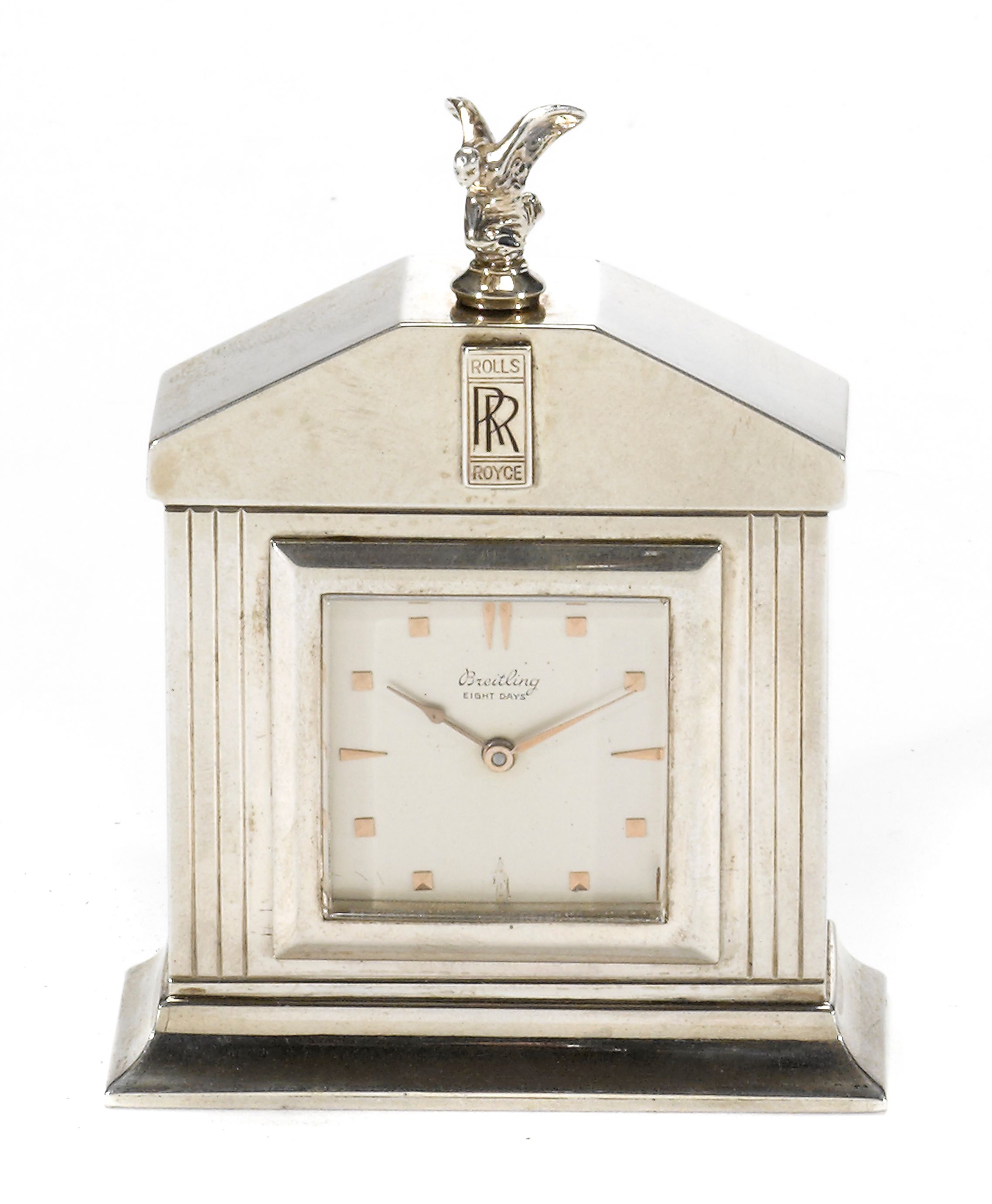 Bonhams Cars : A Rolls-Royce desk clock by Breitling,