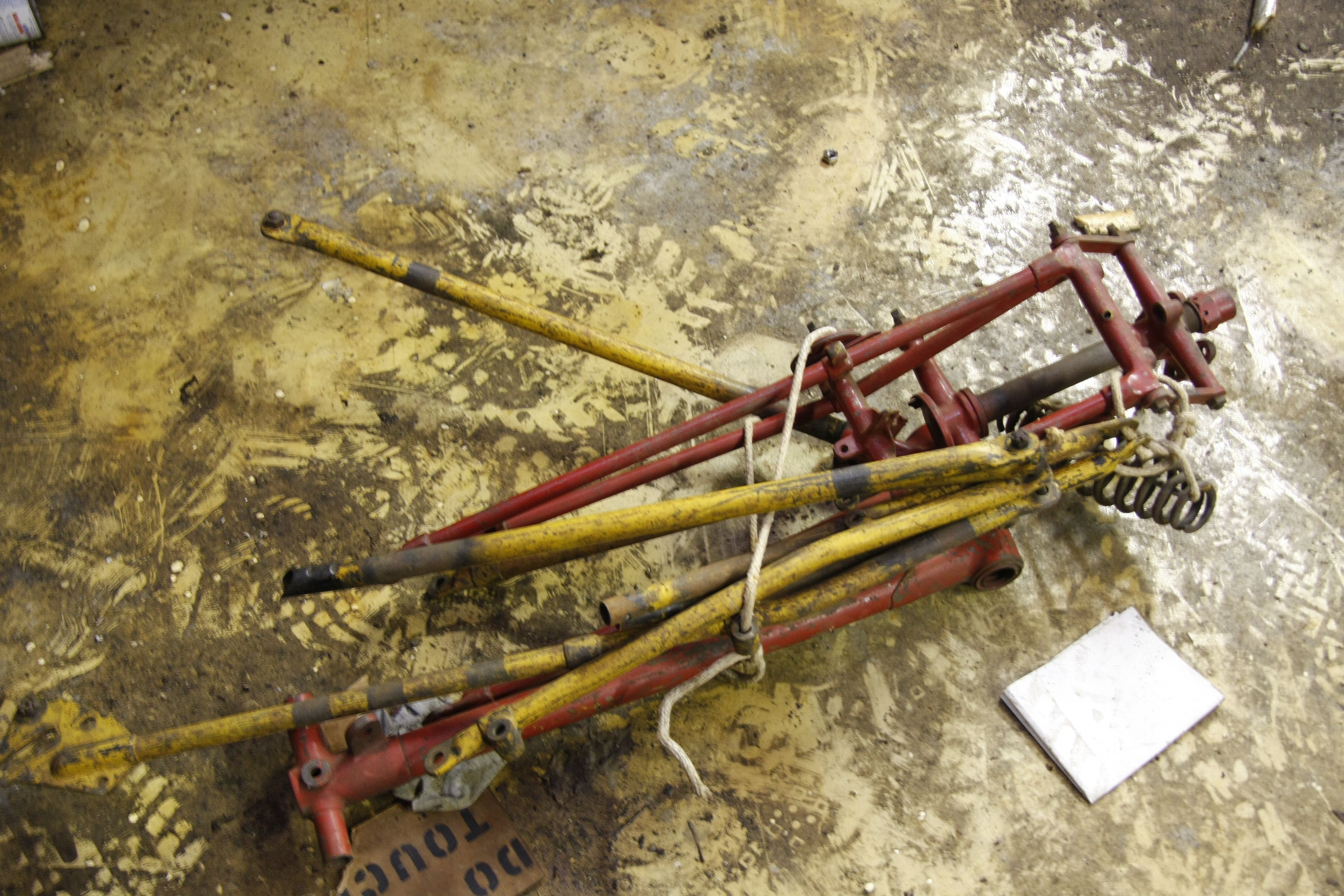 Bonhams Cars : A Speedway frame for a J.A.P. 100 engine,