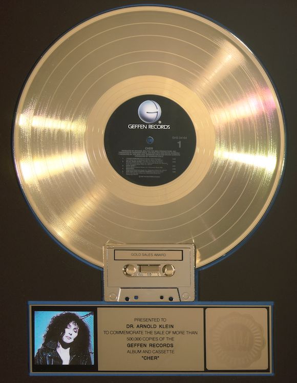 Bonhams : Cher Gold Sales Award