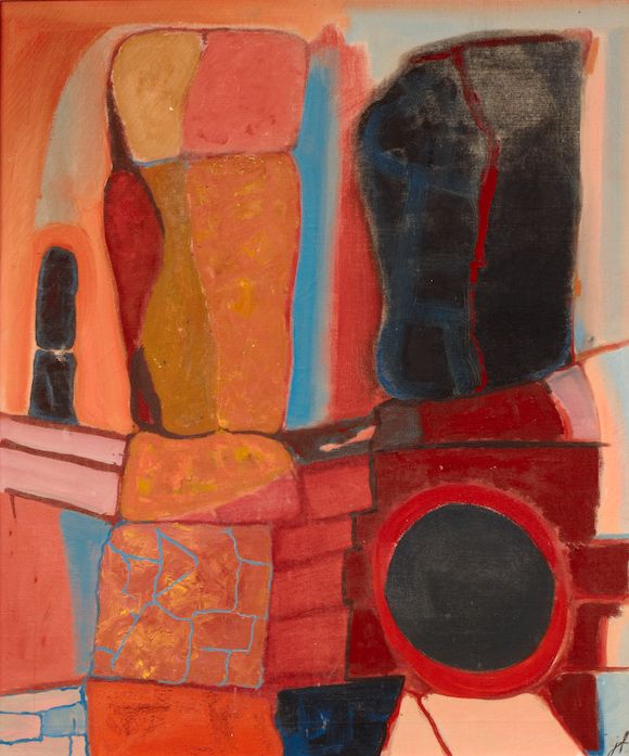 Bonhams : John Millard Ferren (American, 1905-1970) Rock Totems, 1948 ...