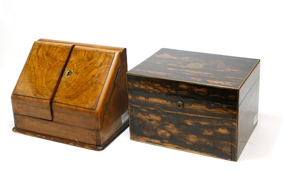 Bonhams : Two English boxes second half 19th century