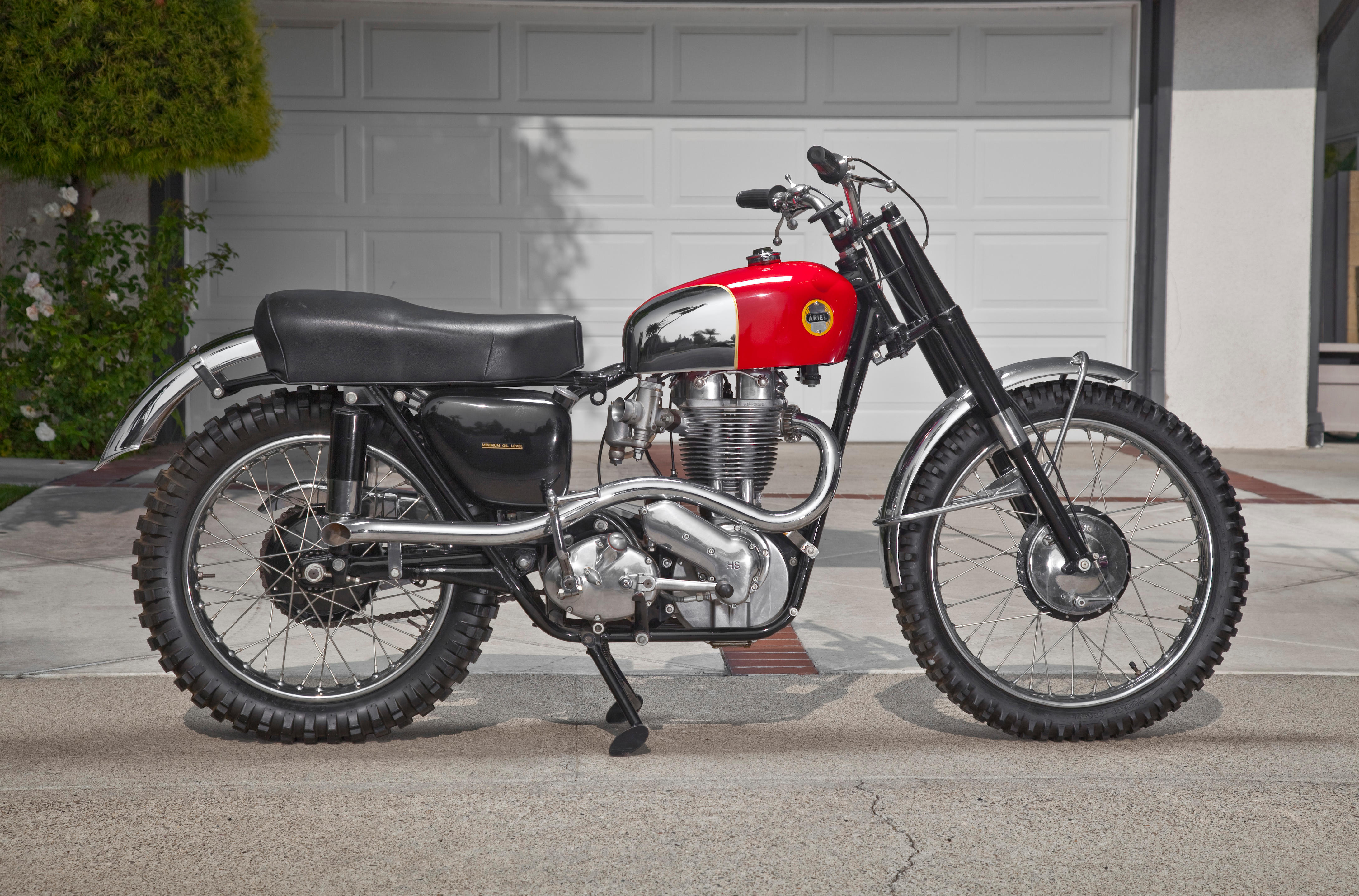 1955 Ariel HS 500 Scrambler Frame no. DUS121 Engine no. MH132 ...