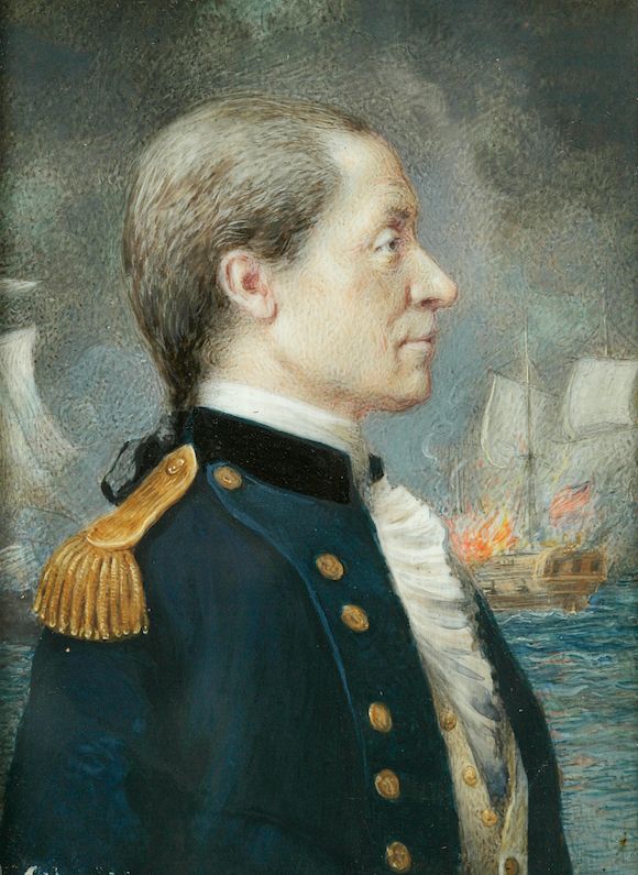Bonhams : Attributed to Sarah Goodrich (American, 1788-1853) A portrait ...