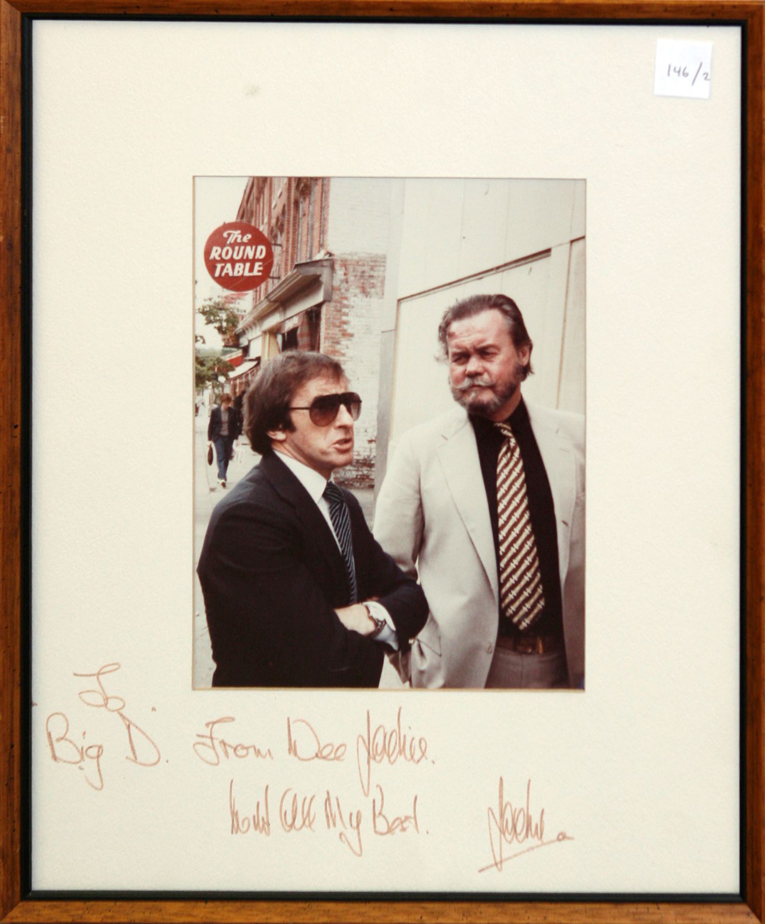 Bonhams Cars : A personal photo from Jackie Stewart to David E. Davis, Jr.,